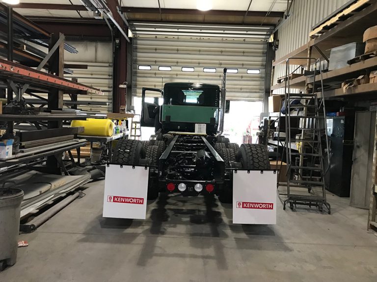 Gerken Paving 23ft Live Bottom by Pegasus Trailers